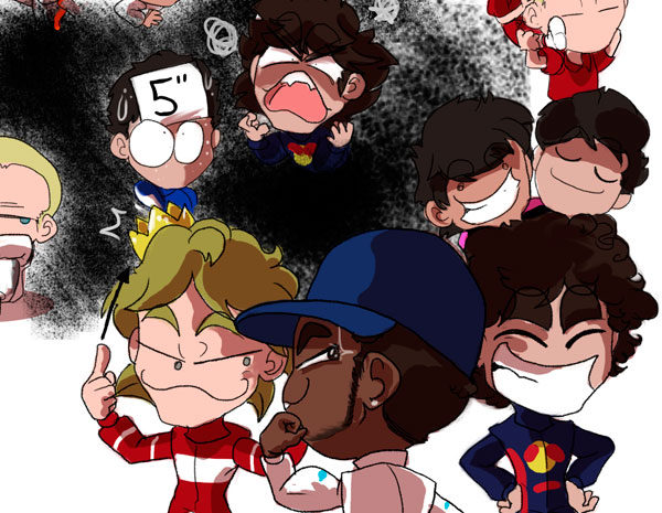 Los Chibis (222): Y el pulso continúa - F1 al día