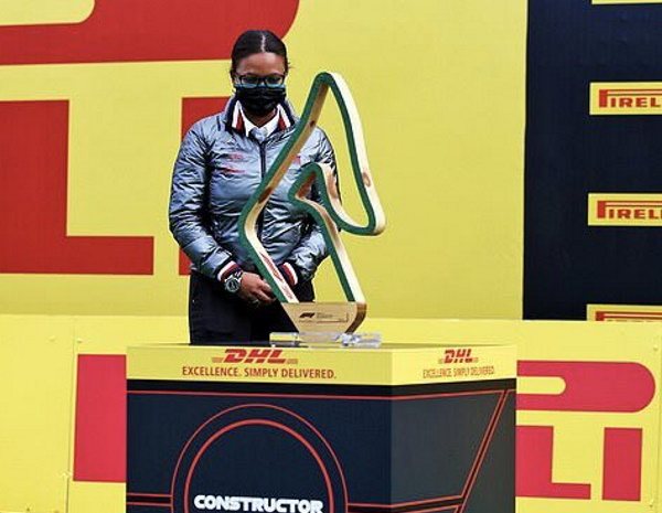 Stephanie Travers, de su aparición en el podio: "Fue surrealista y ...