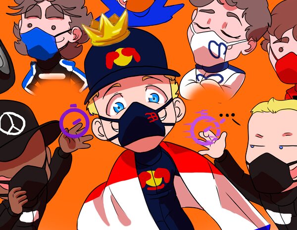 Los Chibis (326): Cielo naranja - F1 al día