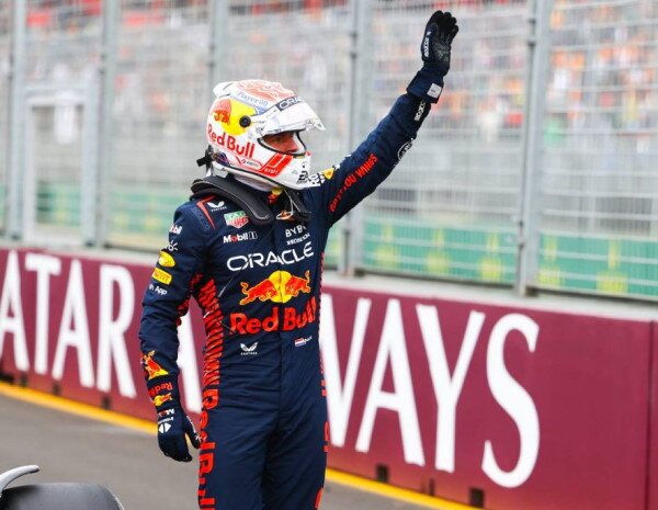Max: "Estoy muy contento con la vuelta y estar en la pole position aquí ...