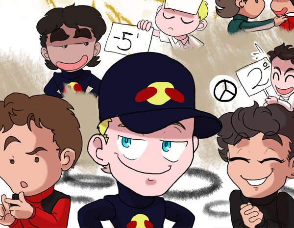 Los Chibis (380): Calculando - F1 al día