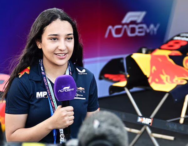 Hamda Al Qubaisi: "No veo la hora de compartir cada carrera con la F1 ...
